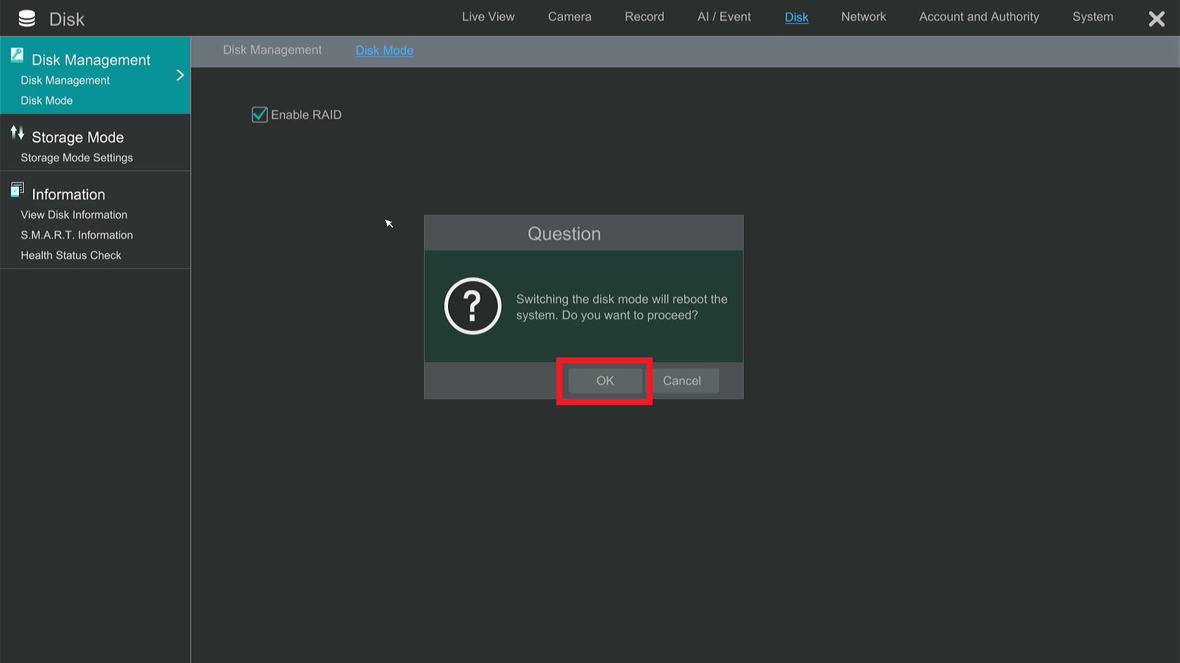 How to Configure RAID on a Blue Series Recorder