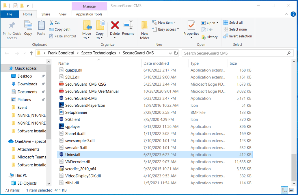 How to reset your password for SecureGuard CMS using Windows