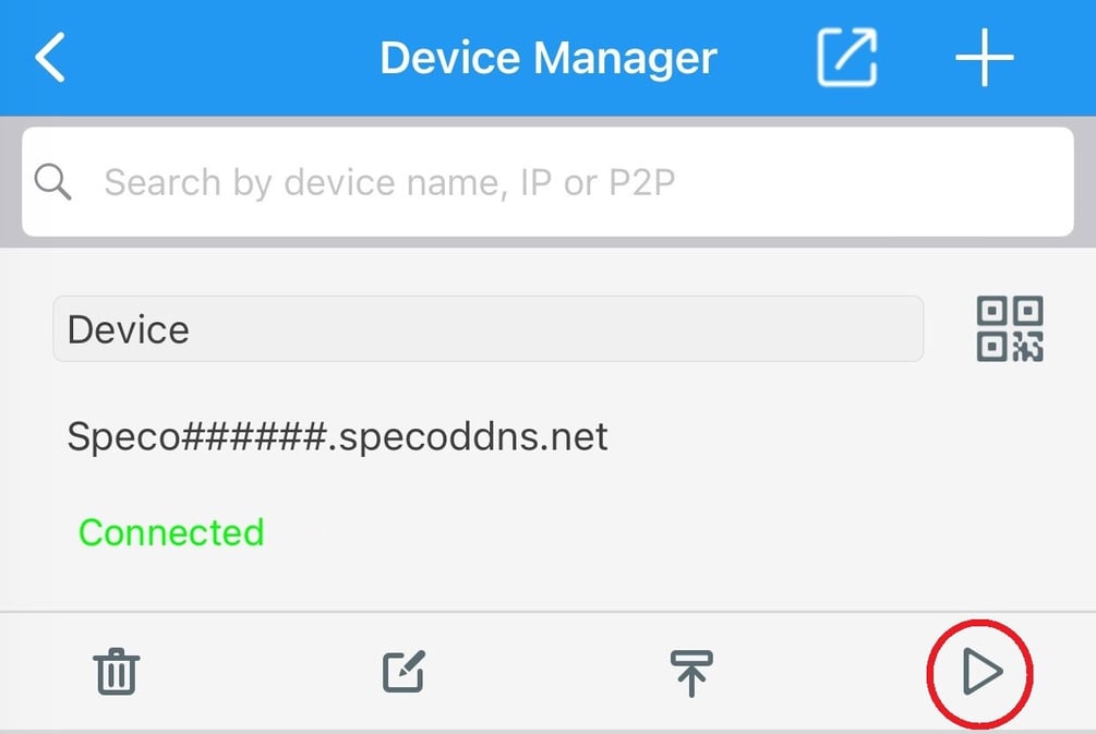 How to connect a Speco Silver Recorder to the Speco Silver app