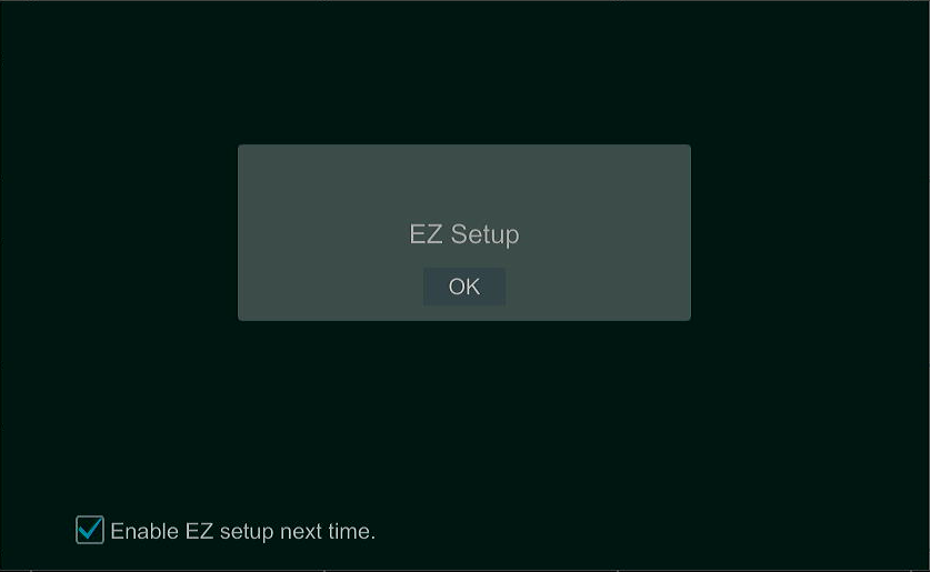 EZ Setup - Speco Blue Recorders