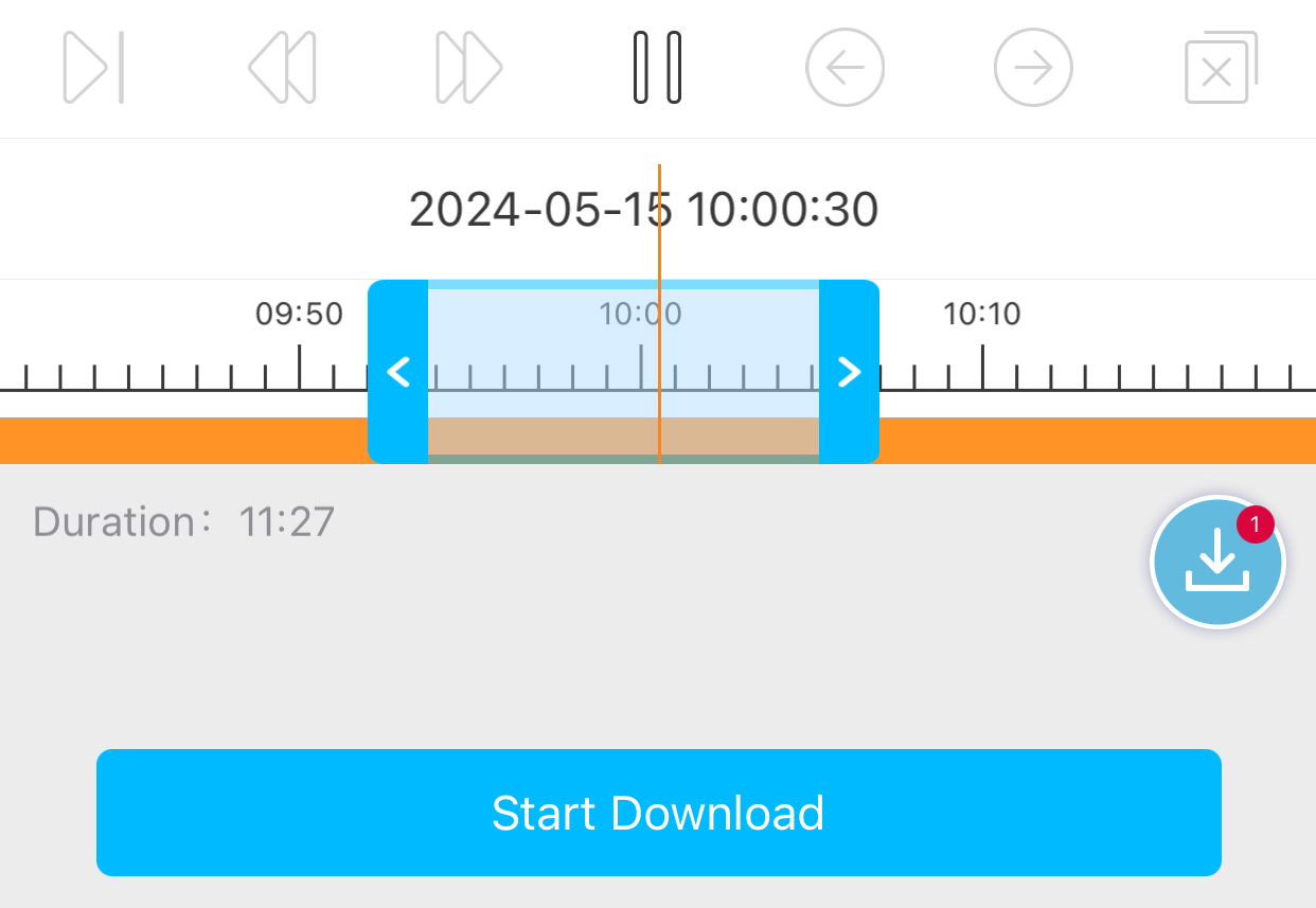 How to Playback & Export from the Speco Blue app