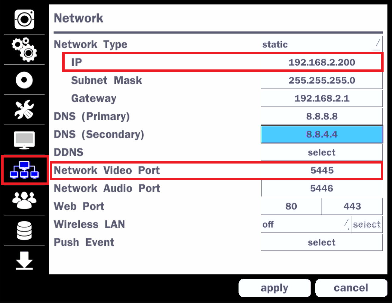 How to connect to the Speco Player app