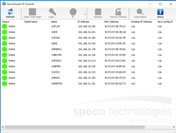 How to connect to an IP camera from a computer.