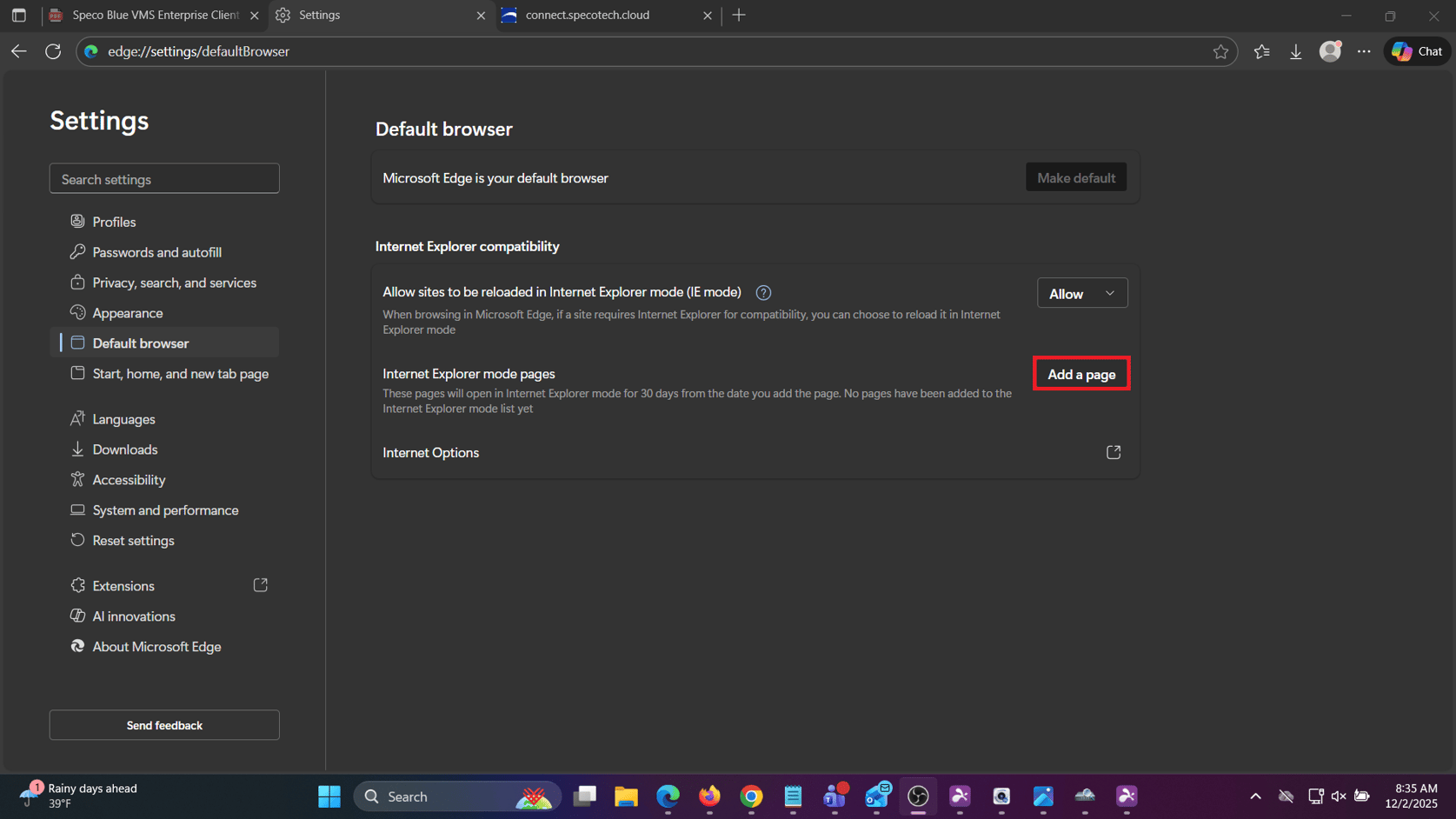 How to Load Internet Explorer Mode (IE Mode) using Microsoft Edge
