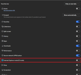 How to Load Internet Explorer Mode using Microsoft Edge