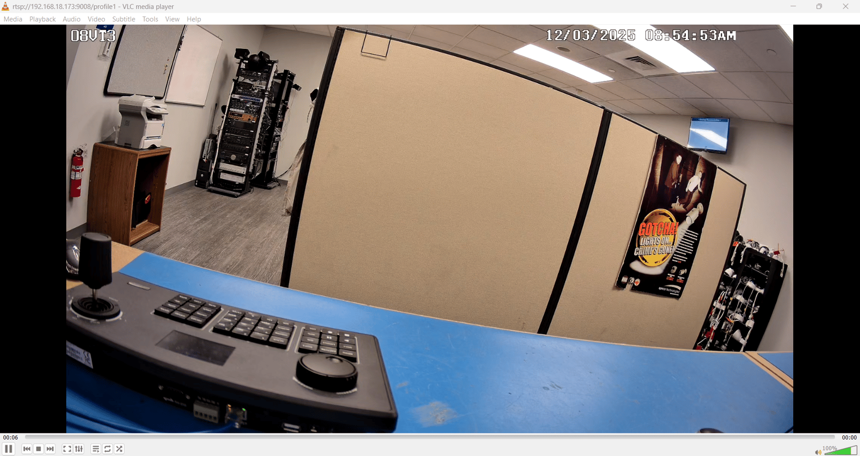 How to use an RTSP Stream from a Speco Blue Camera