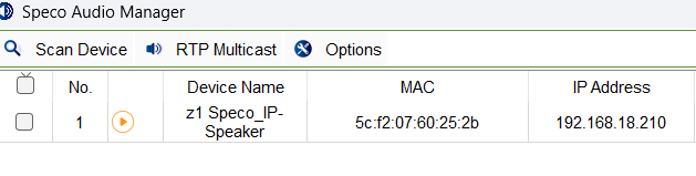 How to download and use the Speco Audio Manager software.