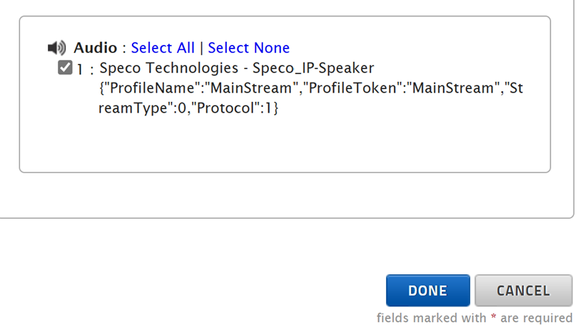How to Add a Speco IP Audio Speaker to Immix