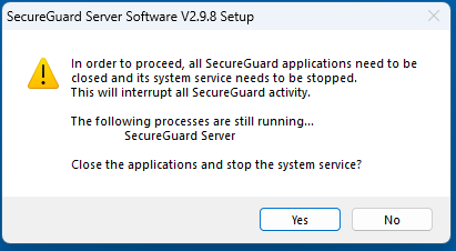 How to install SecureGuard VMS software