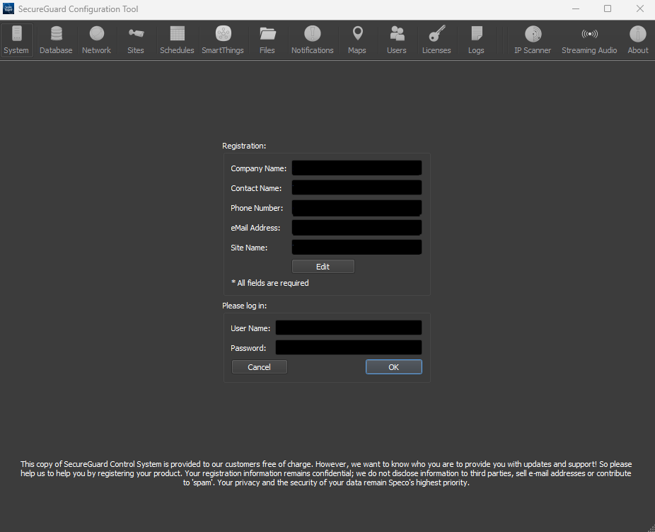 How to install SecureGuard VMS software