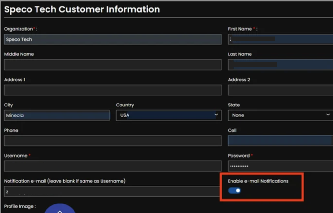 How to Set Up Email Notifications for Speco Blue Recorder on ...