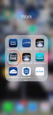 App Setup: Speco One