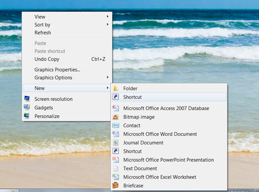 How to create a shortcut to your CCTV System on Desktop for Windows 7 and 8