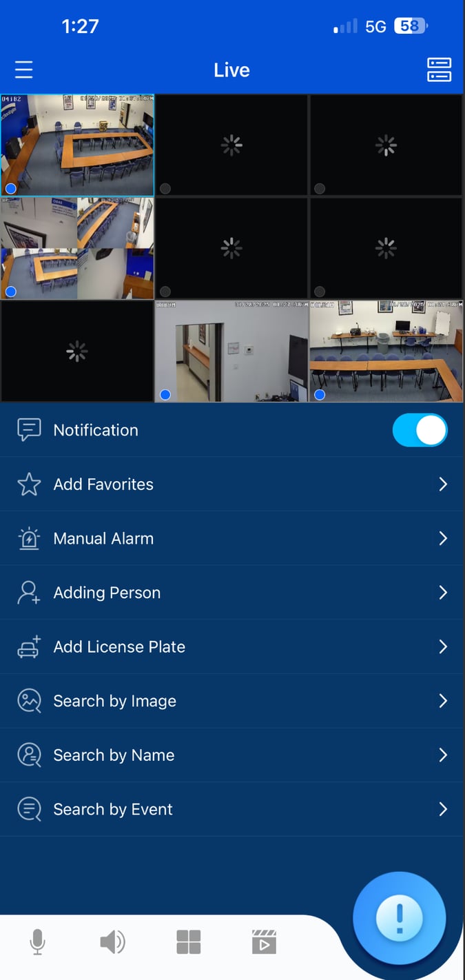 Quick Start Guide - Speco Blue Mobile App